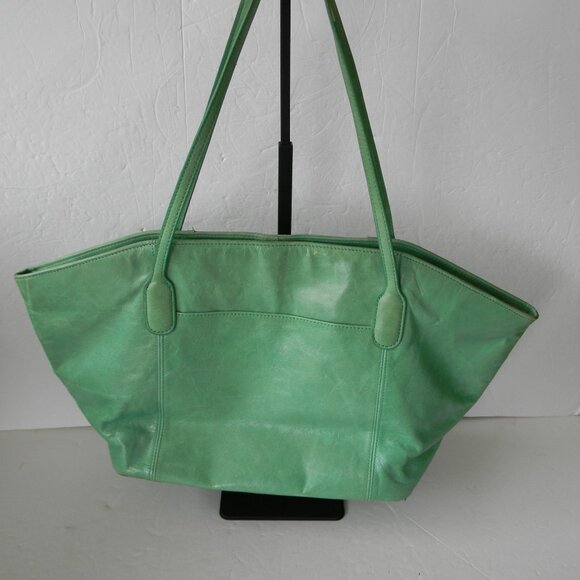 HOBO | Bags | Hobo International Patti Large Tote Bag Green Leather ...